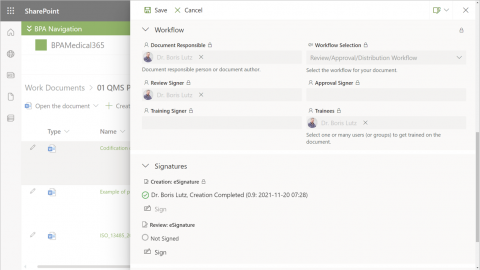 QMS on Microsoft 365 – The Right Technology