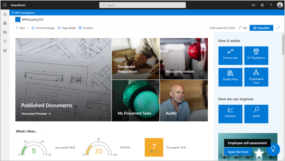 QMS on Microsoft 365 – The Right Technology
