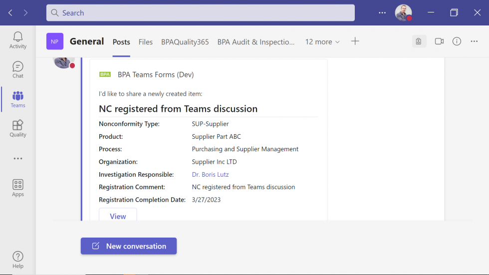 Announcing Teams Forms