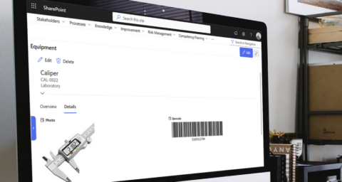 Equipment management made easy | #1 eQMS on Microsoft 365