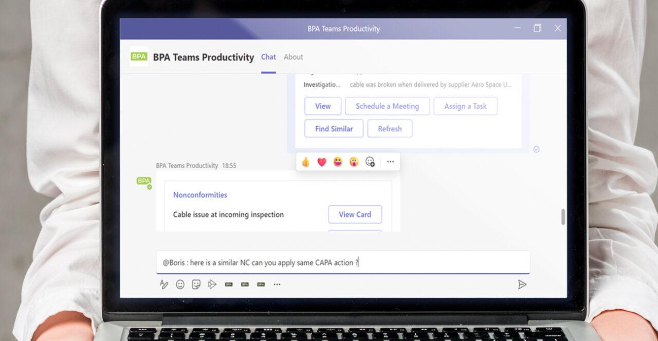 Intuitive non-conformance management | eQMS on Microsoft 365