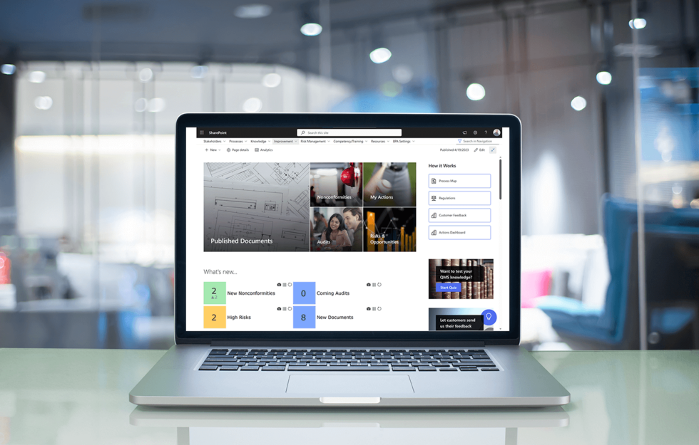 Intuitive, agile, cost-effective | #1 eQMS powered by Microsoft 365