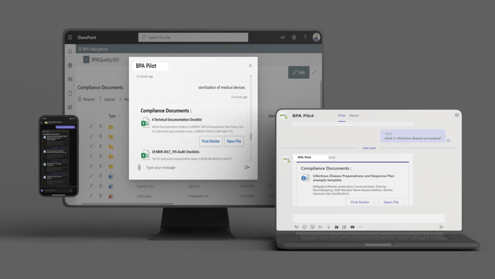 The #1 AI-driven secure eQMS platform | M365 SharePoint AI