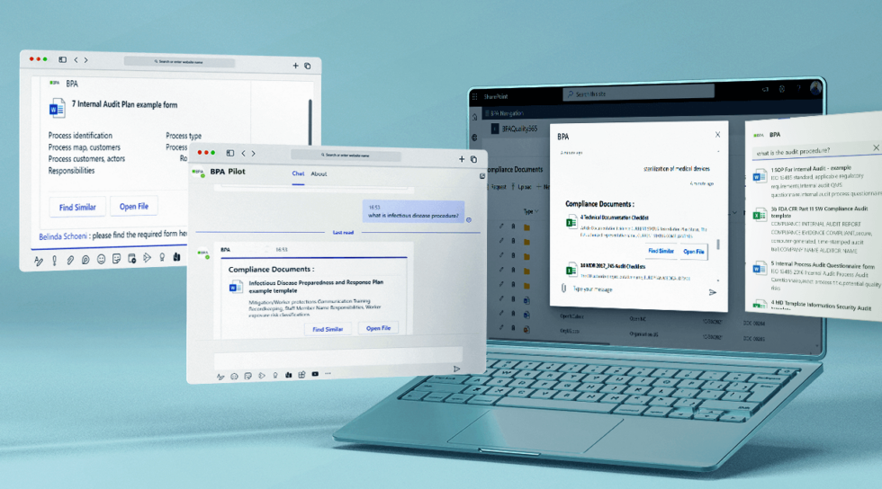 Unlock the GenAI power in your QMS | #1 eQMS on Microsoft 365